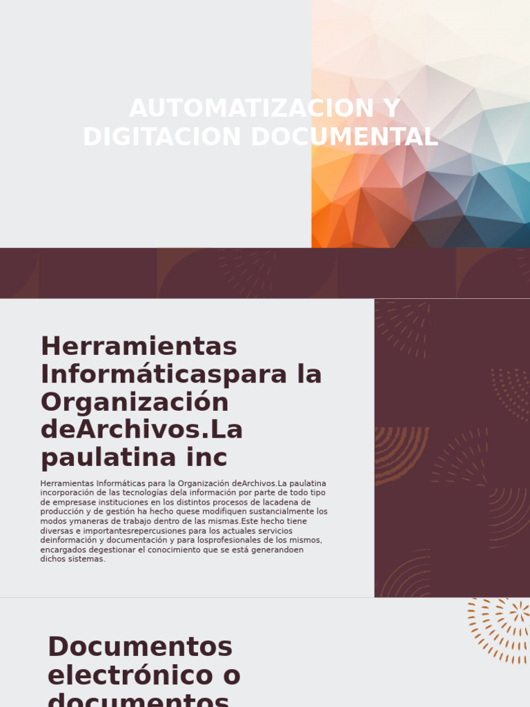 ARCHIVISTICA | PDF | Gestión de registros | Archivo de computadora