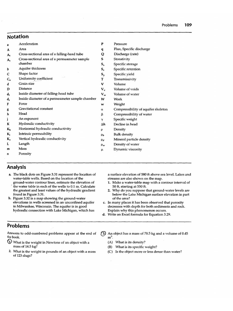 Ejercicios Fetter Cap3 | PDF