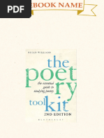 Poetry Analysis for Students | PDF