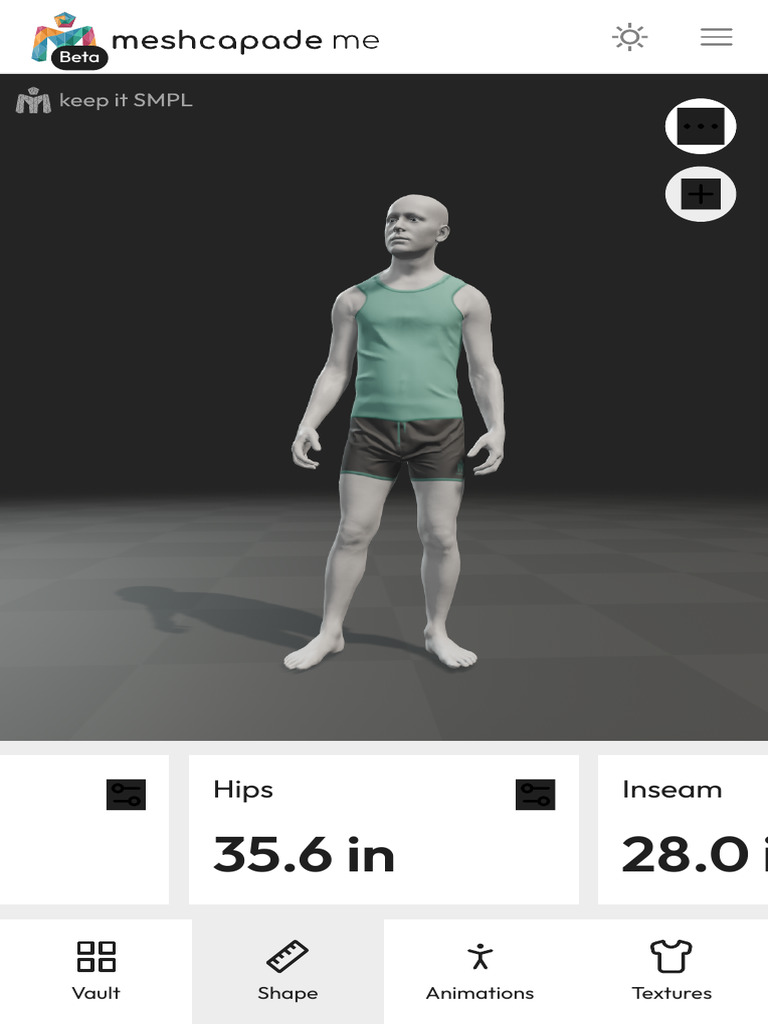 Editor Meshcapade Me | PDF