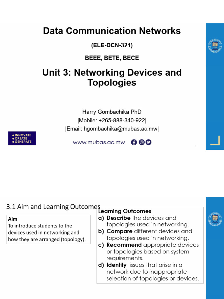 Networking Devices and Topologies Guide | PDF | Computer Network | Ethernet