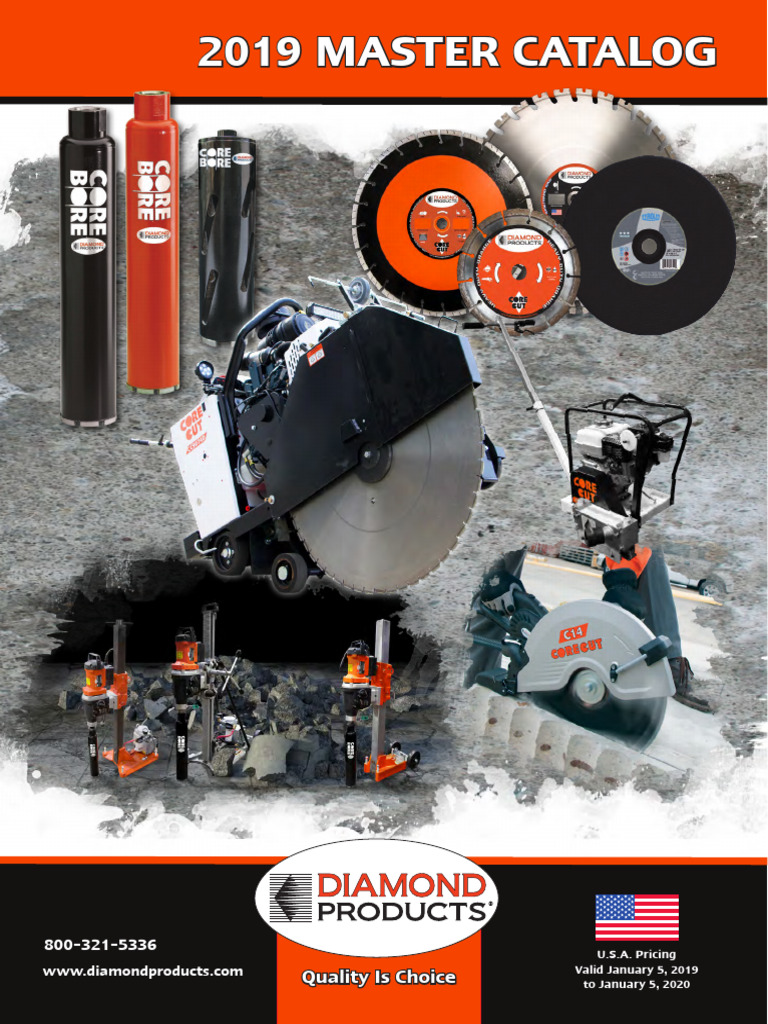 2019 USA Master Catalog | PDF | Grinding (Abrasive Cutting) | Diamond