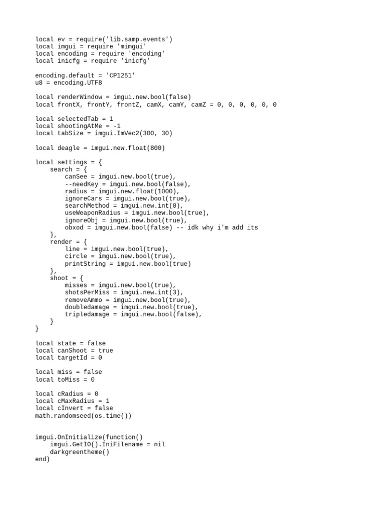 Aura Kill CMD - DMG - Lua | PDF | Software Engineering | Data