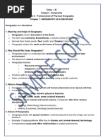 Geography Form 4 Simplified Notes | PDF
