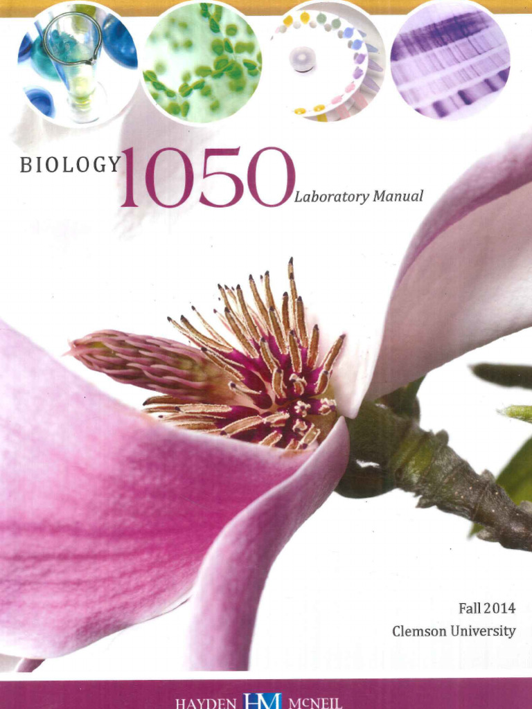 Biology 1050 | PDF | Ph | Mole (Unit)