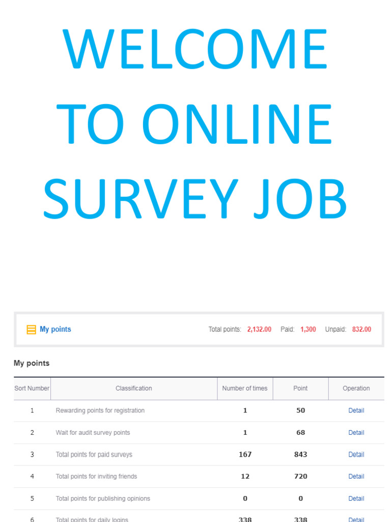 Survey Jobs | PDF