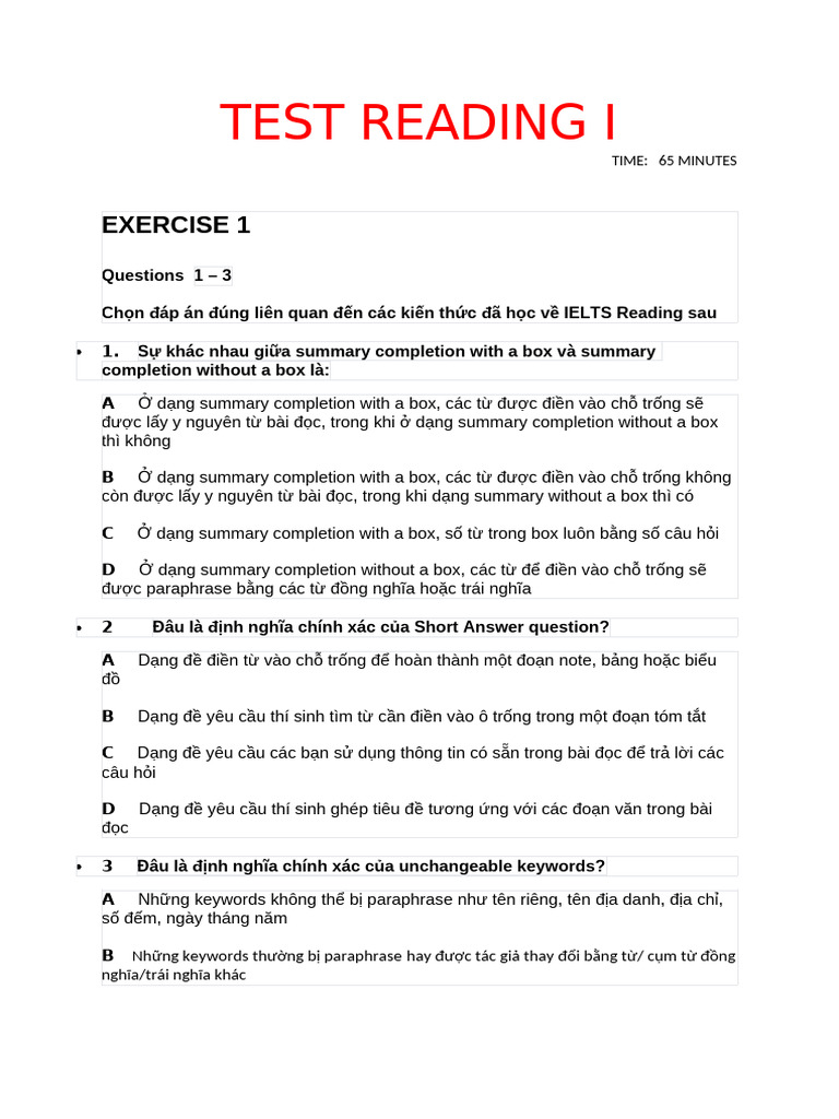 IELTS Reading Strategies Explained | PDF | Solar Power | Academic Degree