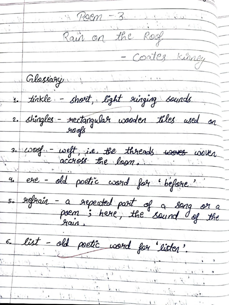 Class 9th Poem 3 | PDF