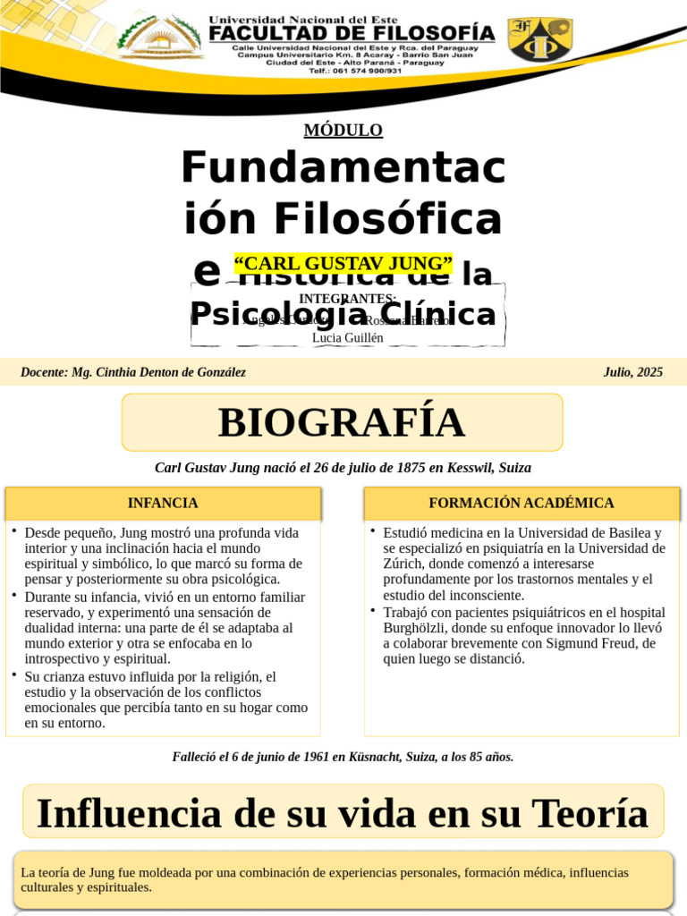 Carl Gustav Jung Pdf Carl Jung Psicologia Analitica