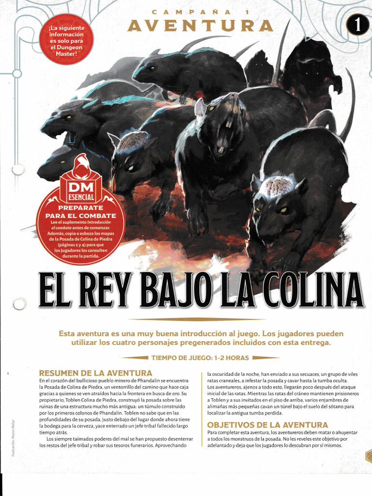 001 - El Rey Bajo La Colina | PDF