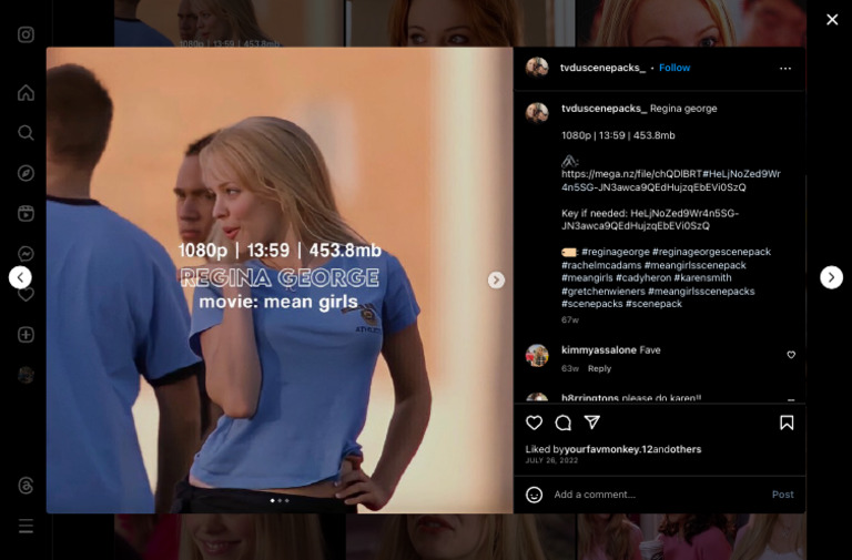 Regina George - Instagram | PDF