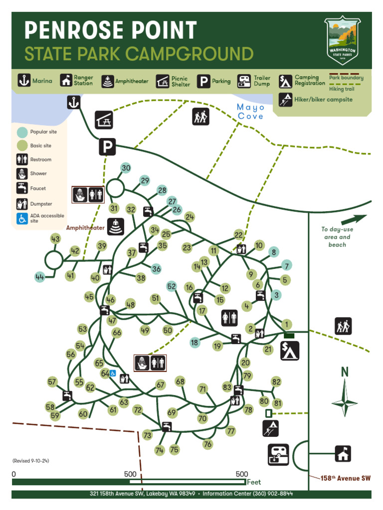Penrose Point Campground Map | PDF