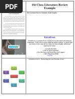 MLA Literature Review Examples Guide | PDF | Qualitative Research