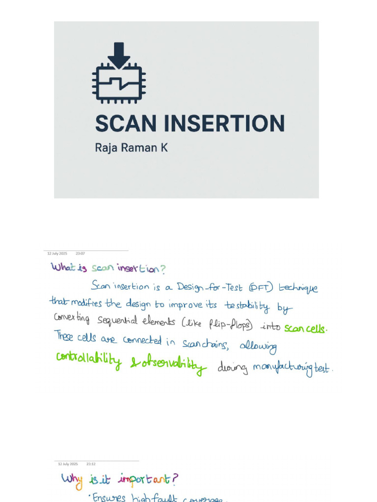 Scan Insertion | PDF