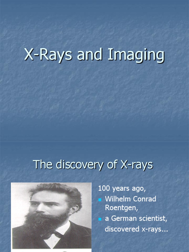 X Ray Lecture | PDF | X Ray | Vacuum Tube