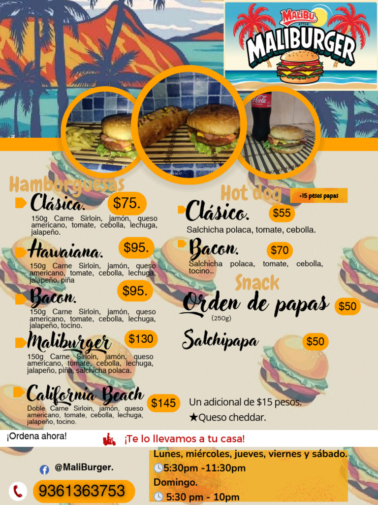 Flyer de Comida Rápida Audaz Rojo y Amarillo - 20250515 - 173434 - 0000 ...