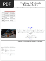 IEEE Literature Review Template Guide | PDF | Systematic Review | Essays