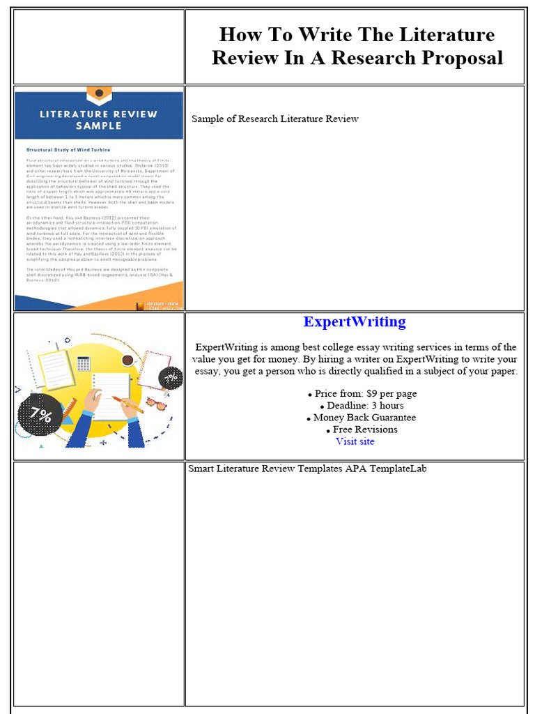 Writing a Literature Review Guide | PDF | Leadership | Systematic Review