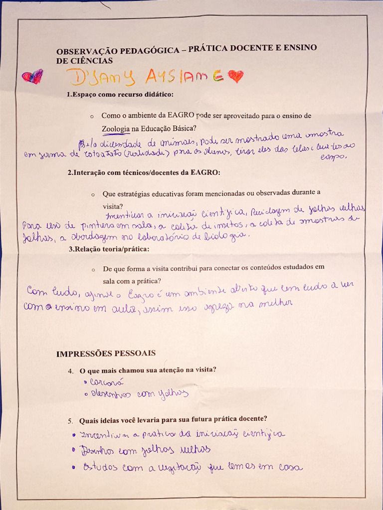 atividade do Eagro | PDF