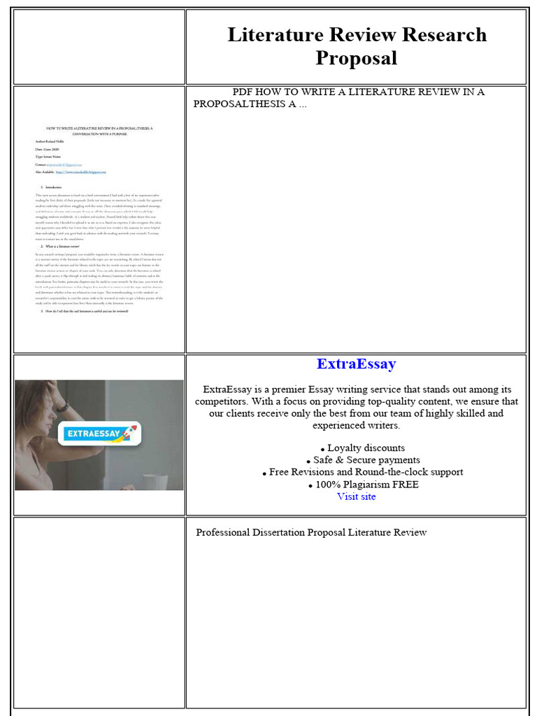Writing a Literature Review Guide | PDF | Thesis | Essays