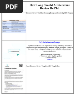 MLA Literature Review Examples Guide | PDF | Qualitative Research