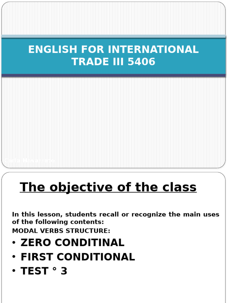 Conditional | PDF