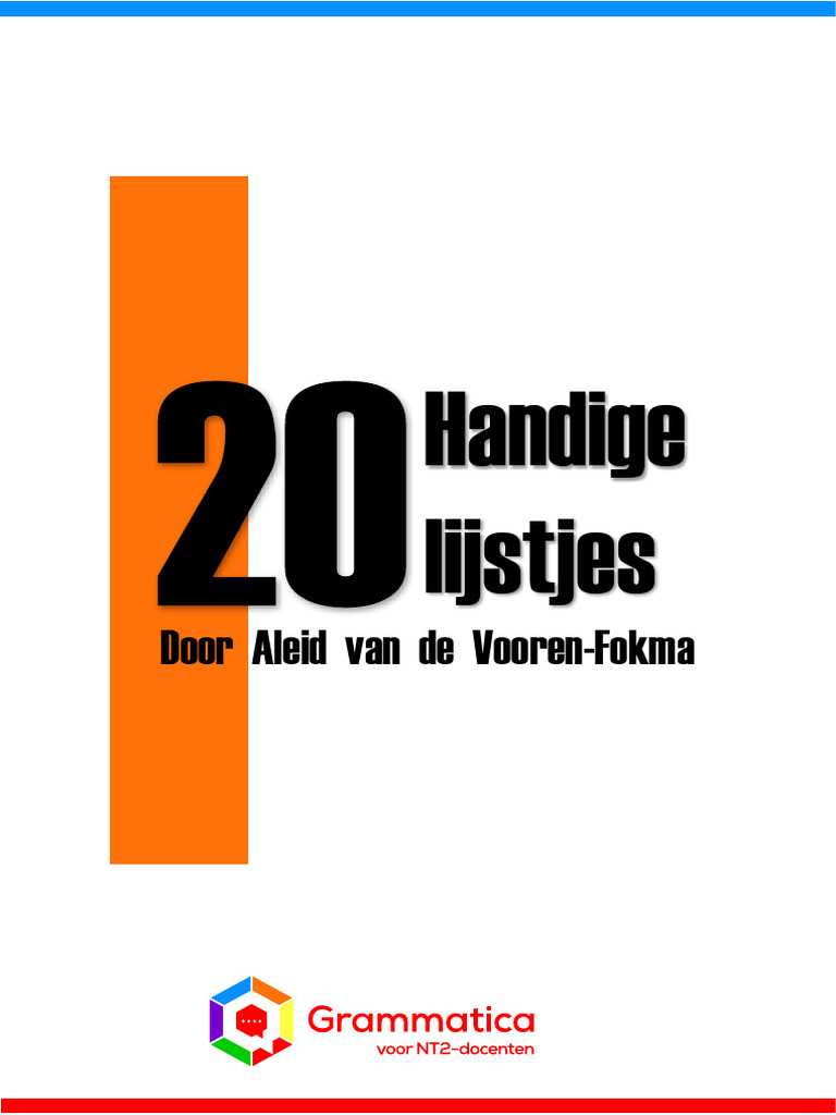 20 Handige Lijstjes C4ipxj | PDF