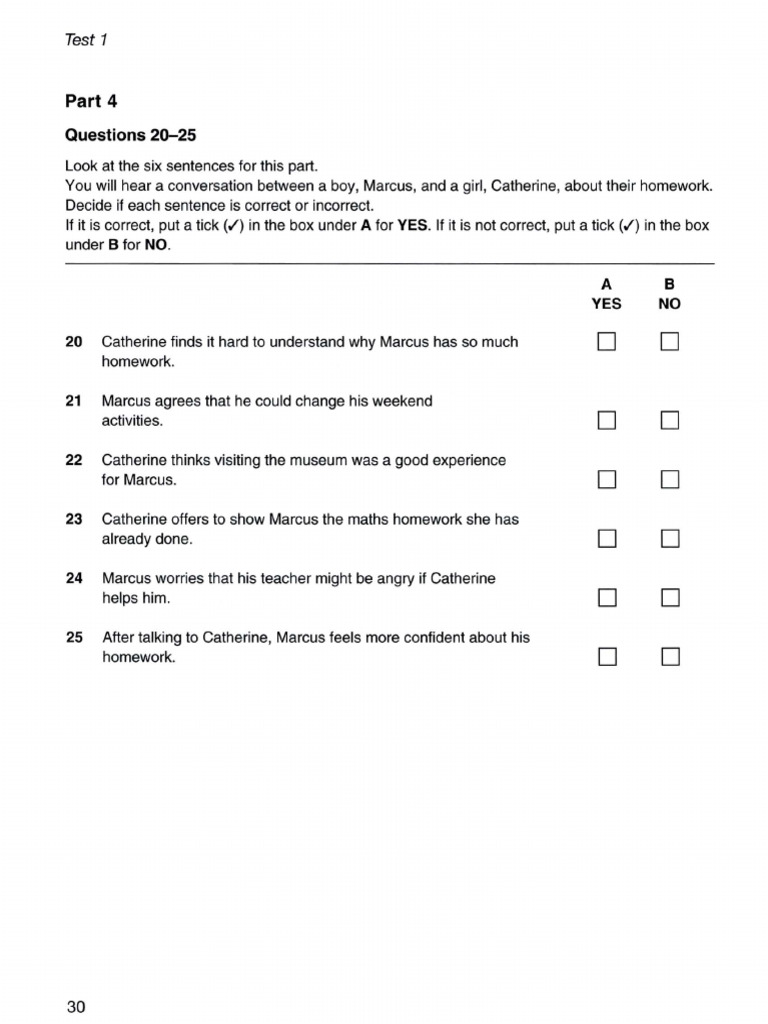 PET 6 Test 2 | PDF