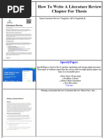 MLA Literature Review Examples Guide | PDF | Qualitative Research