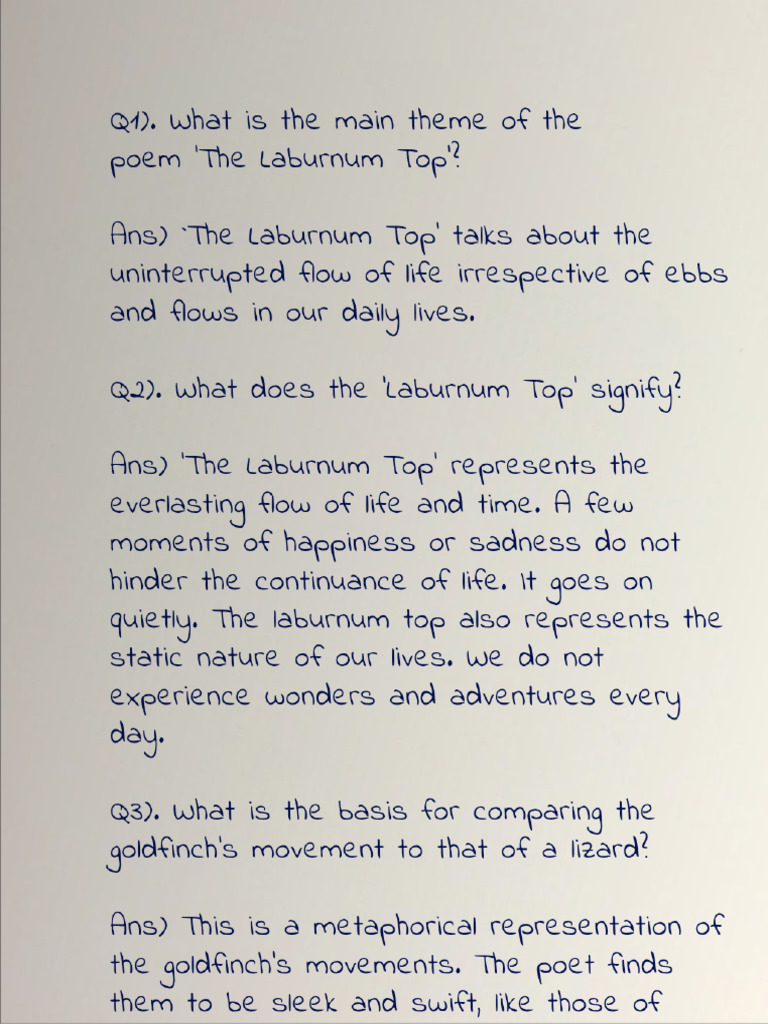 Laburnum Top PDF | PDF
