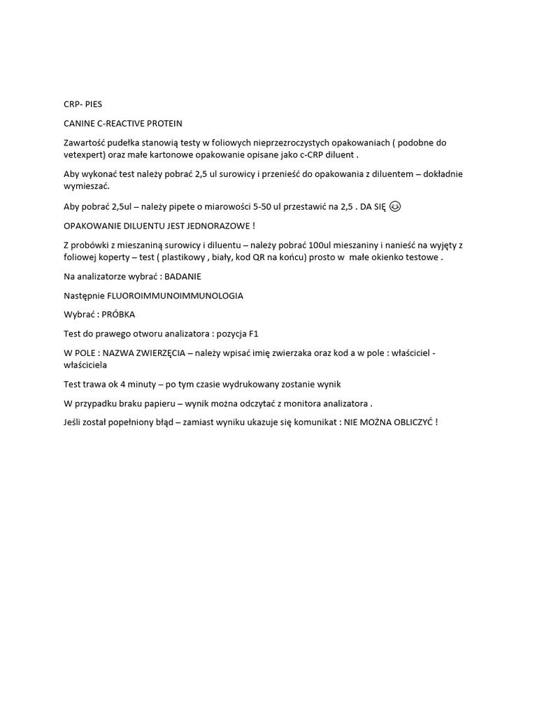 Instrukcja 05 - CRP | PDF