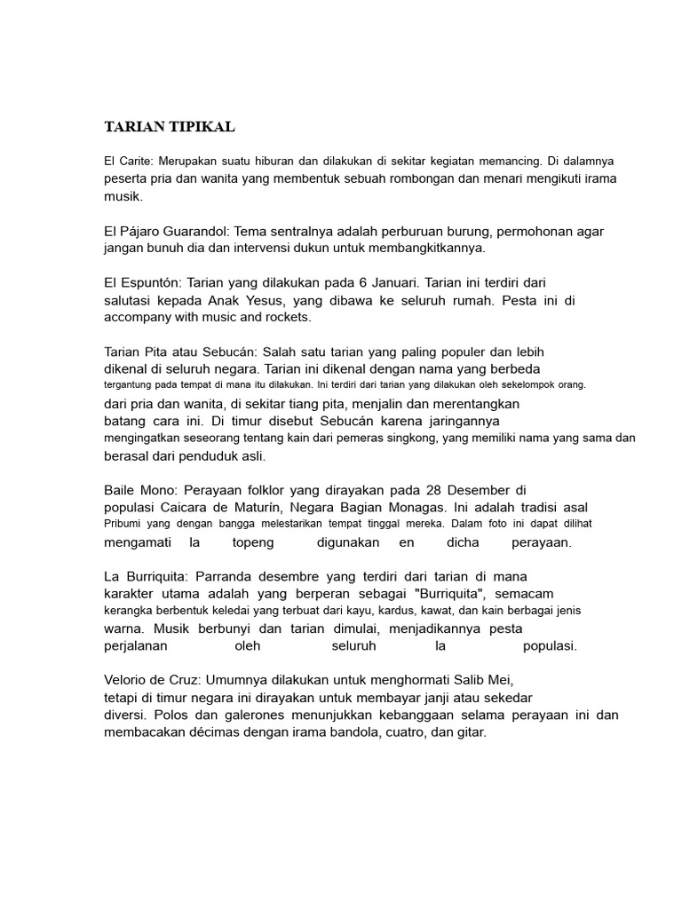 Tarian dan Musik Tradisional Timur | PDF