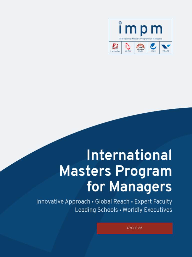 Global Executive Management Program | PDF | Mindset | Strategic Management