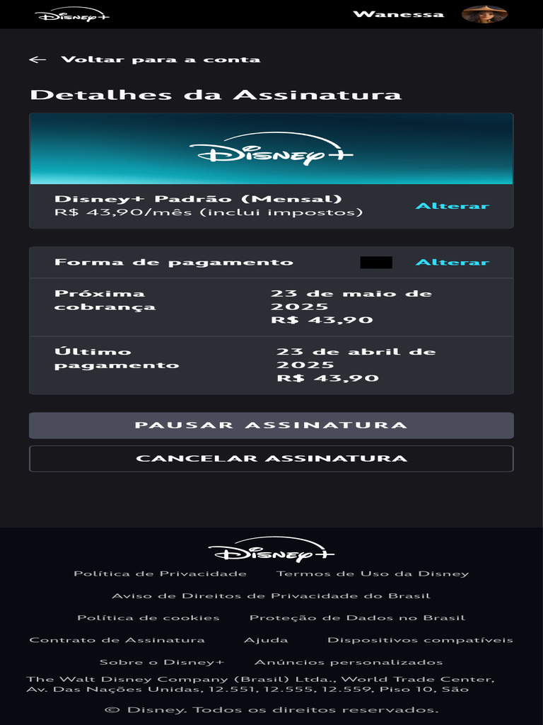 Subscription Details Disney+ | PDF