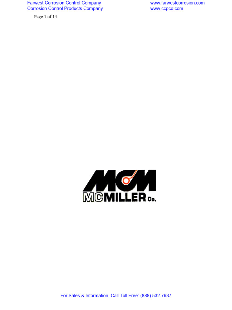 Miller 400A Resistance Meter Manual | PDF | Electrical Resistivity And ...