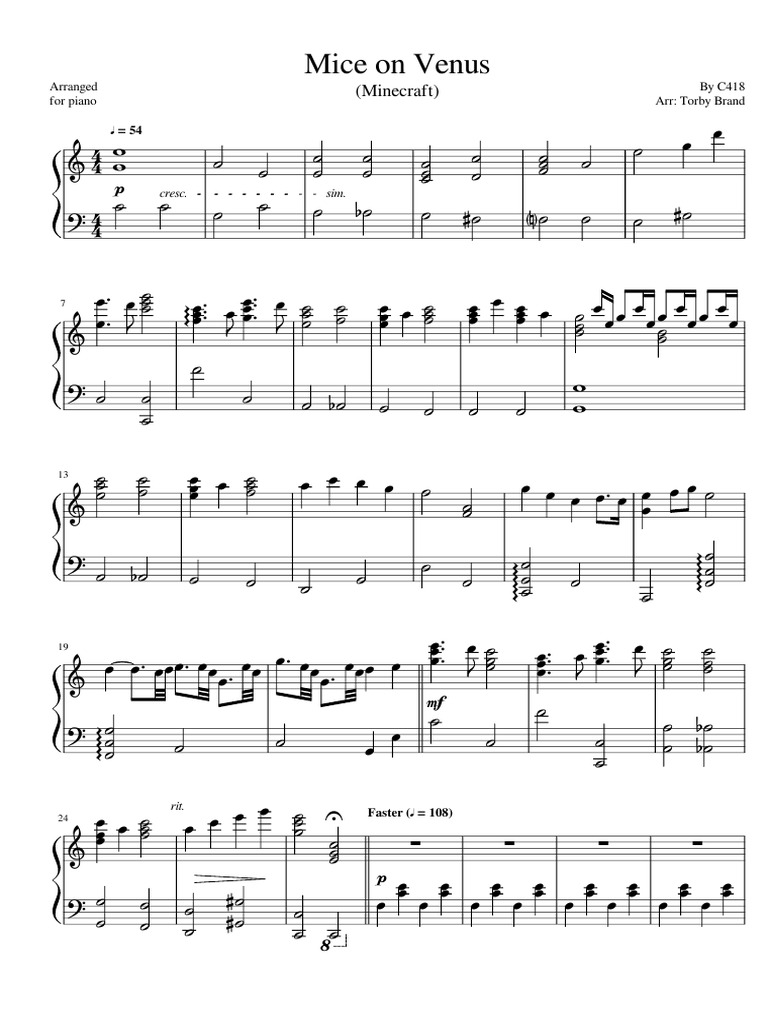 Mice On Venus Minecraft | PDF | Minecraft | Recorded Music