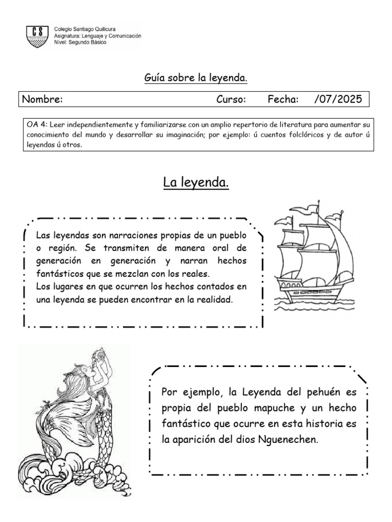 Introducción a las Leyendas Culturales | PDF