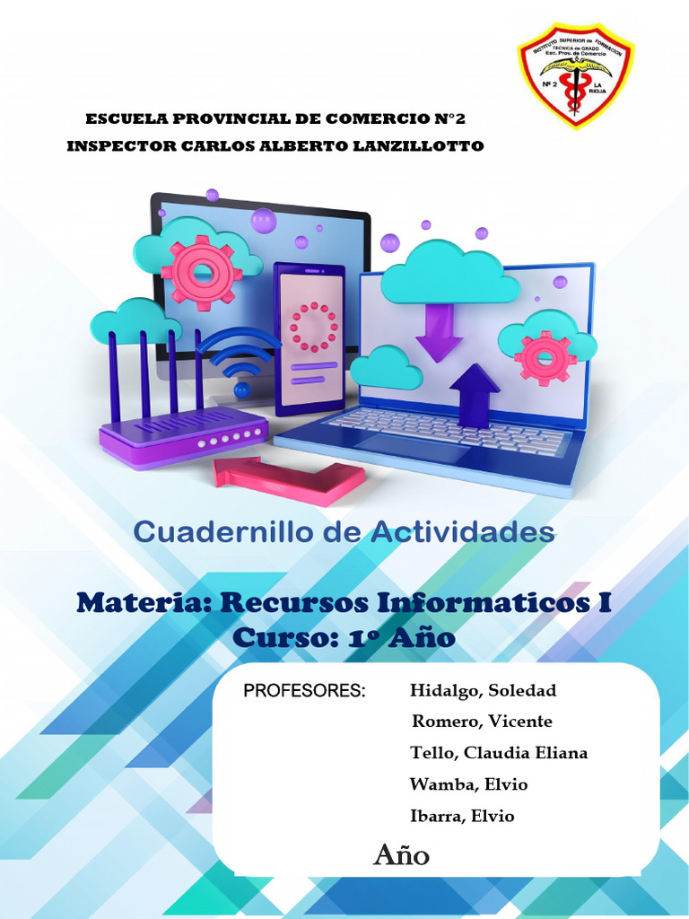 Cuadernillo de Recursos Informáticos I | PDF | Hardware de la ...