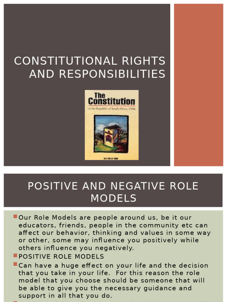 Constitutional Rights and Responsibilities | PDF | Behavioural Sciences ...