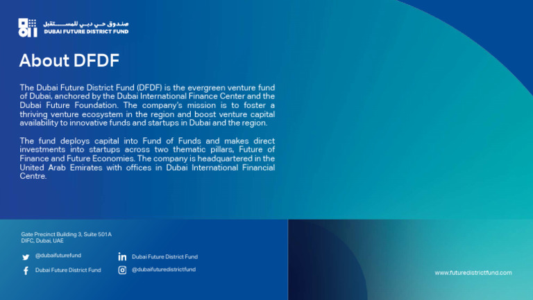 DFDF Corporate Profile EN | PDF