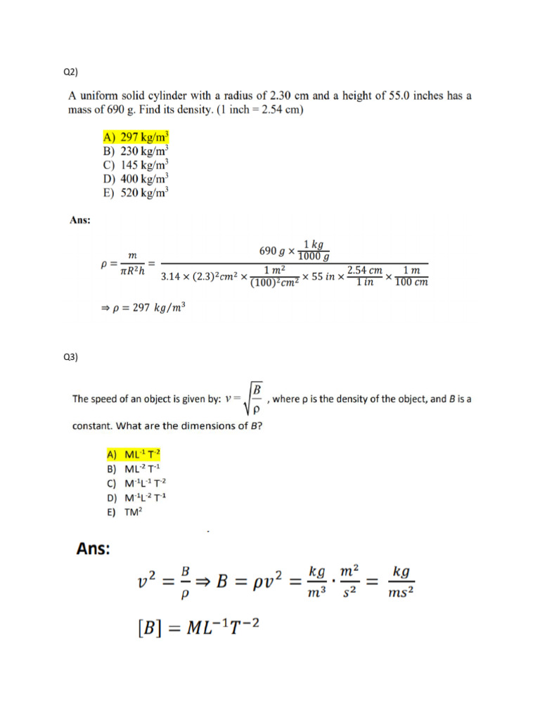 CH1 Additional Problems | PDF