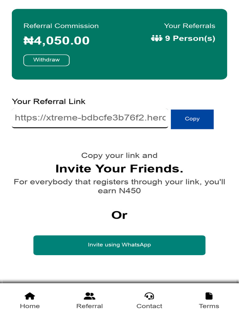 Refer and Earn | PDF