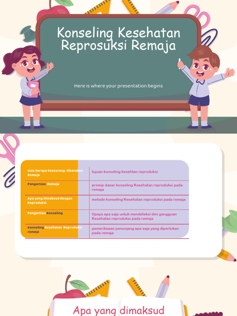Konseling Remaja Kesehatan Reproduksi | PDF