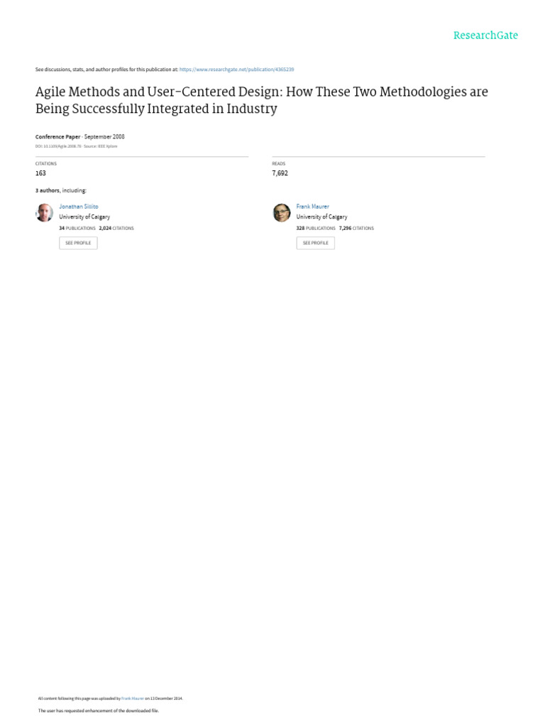 11 - Agile Methods and User-Centered Design How These T | PDF | Software Development Process ...