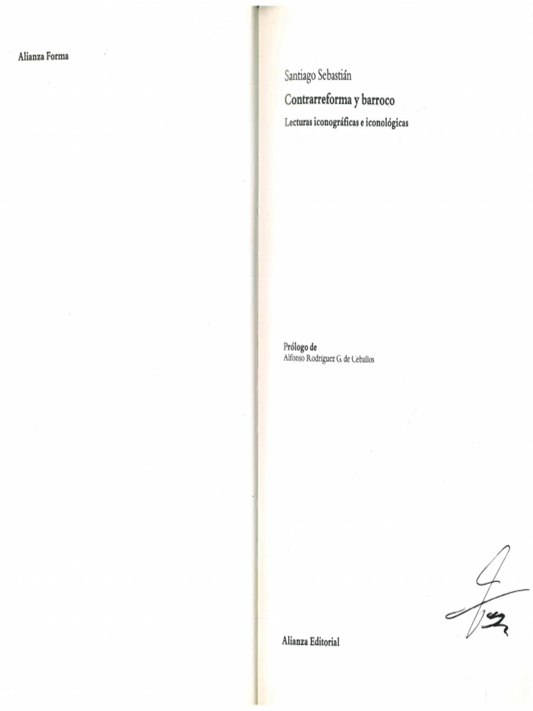 Santiago Sebastian - Contrarreforma y Barroco | PDF
