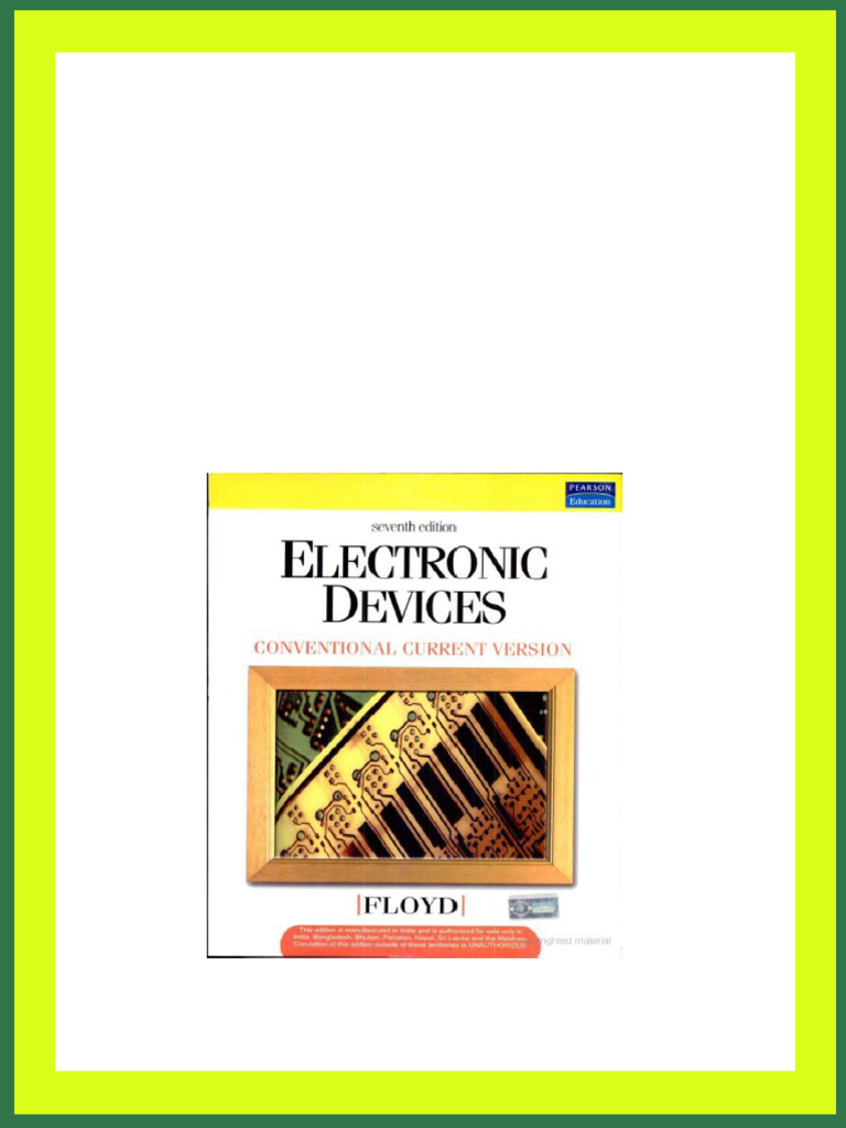 Electronic Devices Conventional Current Version 7th Ed Edition Thomas L. Floyd PDF Download ...