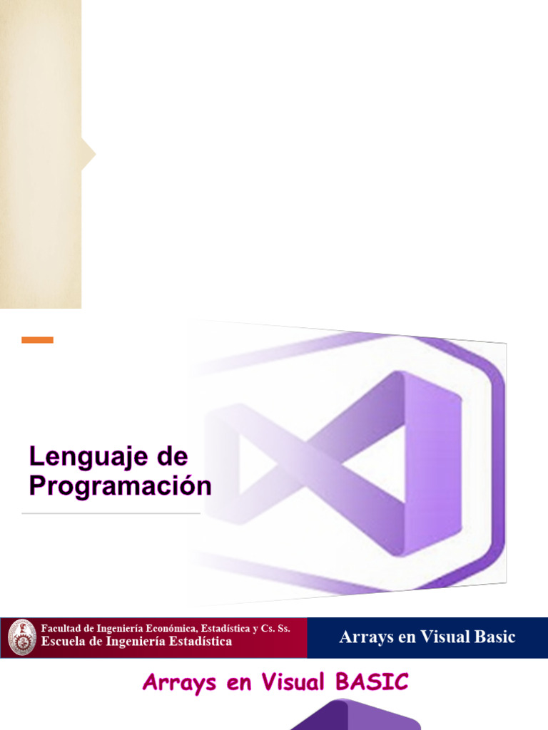 FSD31 Clase5 Arrays Subprogramas | PDF | Básico | Programación de computadoras