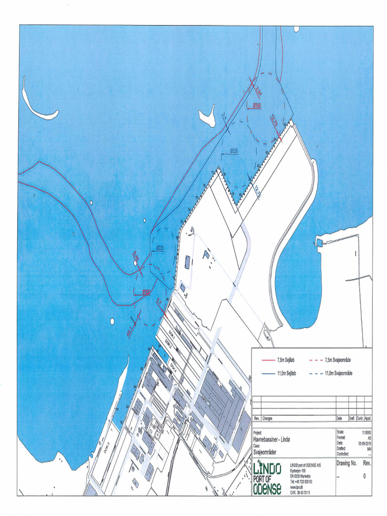 Map of Lindo Port Og Odense | PDF