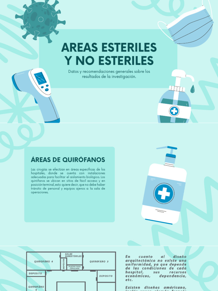 Areas Esteriles y No Esteriles | PDF