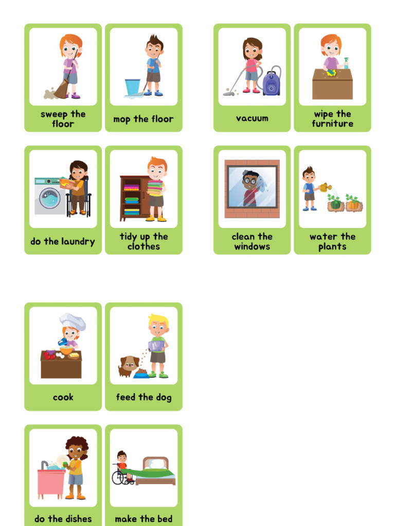 Daily Routine Verbs | PDF